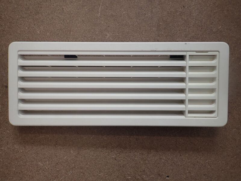 Thetford Upper Fridge Vent - White | Warragul RV Centre Pty Ltd